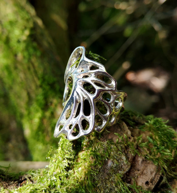 Twilight Gossamer Ring | Statement Rings | Sterling Silver | Irish ...